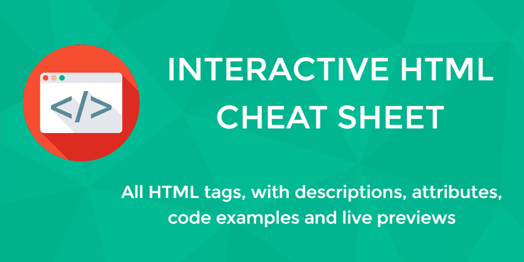 HTML Cheat Sheet - List of HTML Elements by Category | Whoishostingthis.com